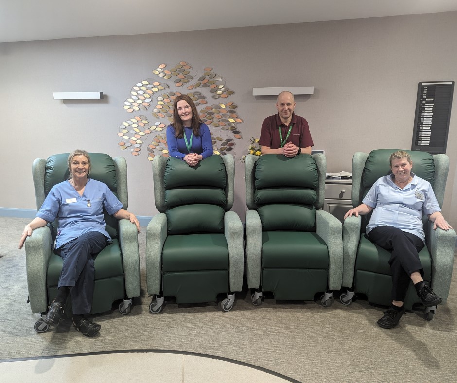 St Teresa’s Hospice patients receiving care in comfort thanks to £3,500 ...