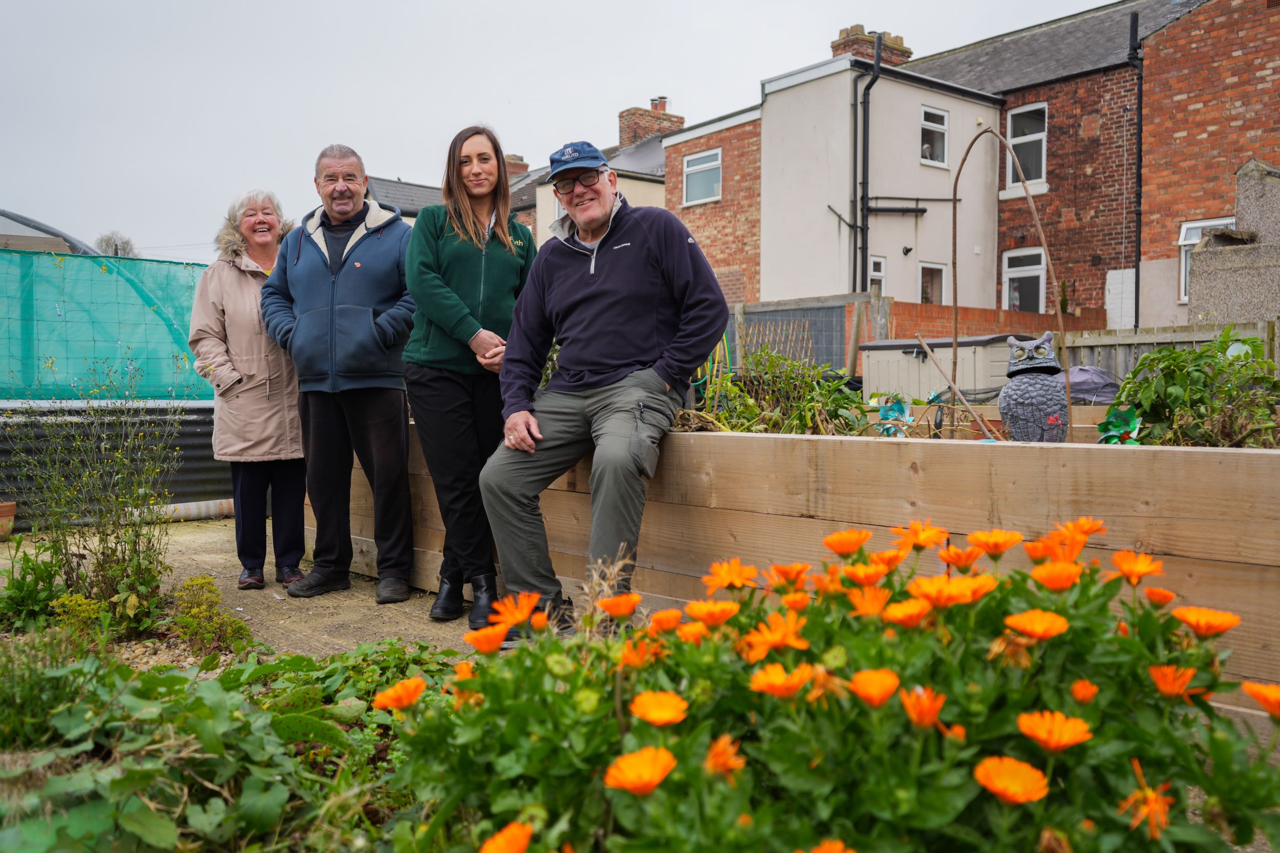 Wind farm funding helping Middleton St George gardeners keep their ...